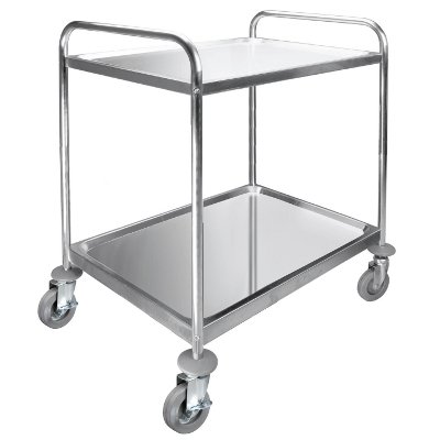 Service Trolley 2 shelves S.S – egthotelsupplies.com